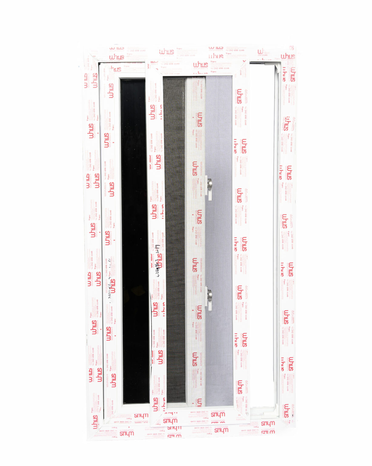4042- 30 x 38 HURRICANE IMPACT SLIDING WINDOWS PVC – TINTED GREY – WBUS